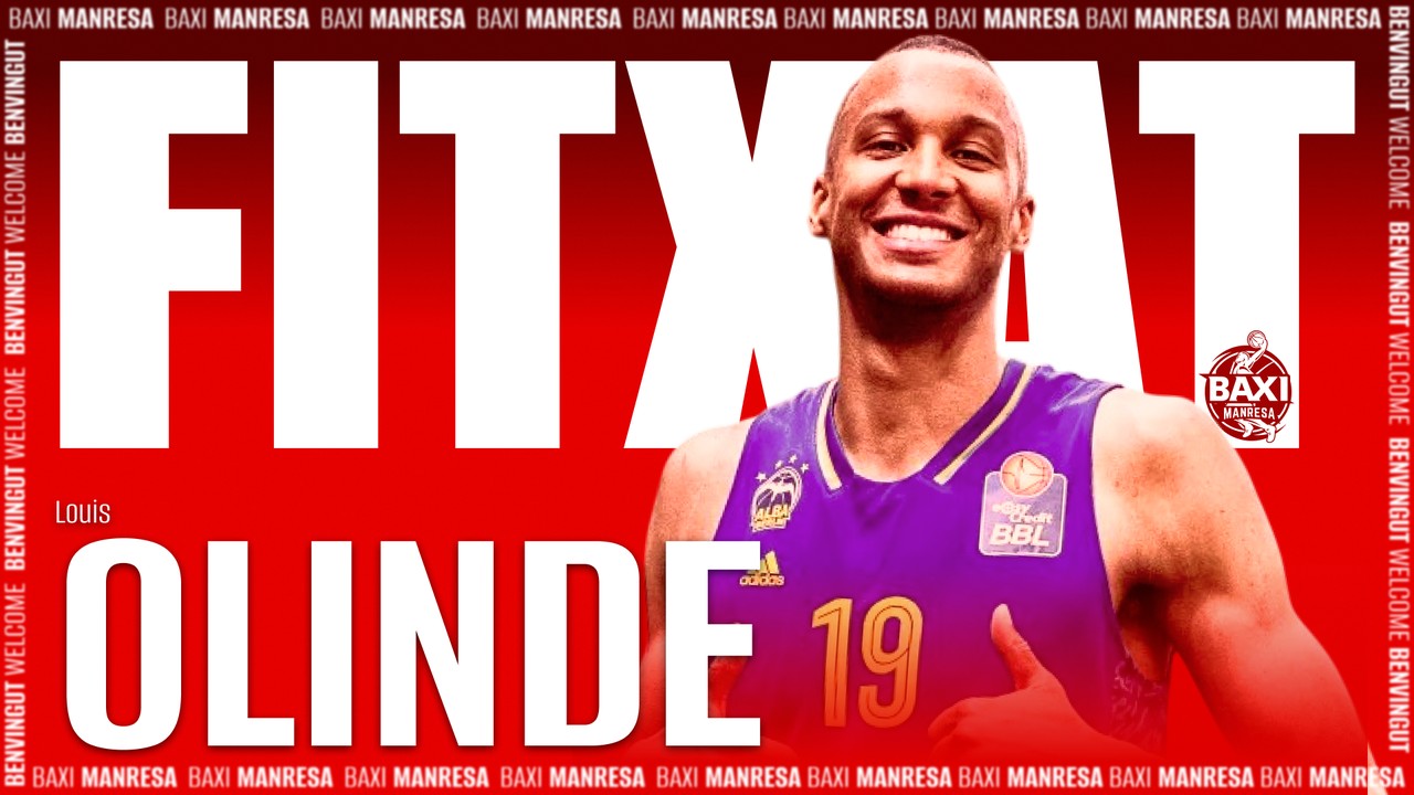 El BAXI Manresa ficha al ala-pívot Louis Olinde | BAXI Manresa